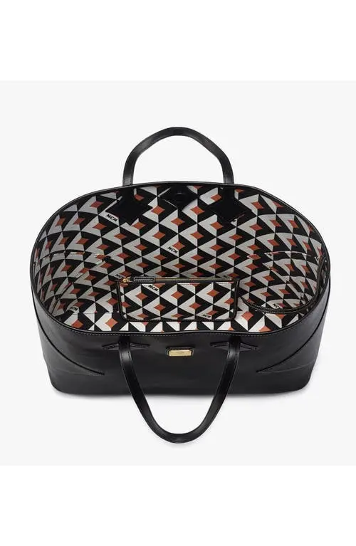 Mcm X-large Dia Shopper In Calfskin