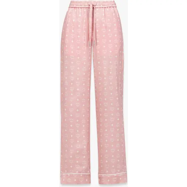 Mcm Silk Pajama Pants - Soft Pink