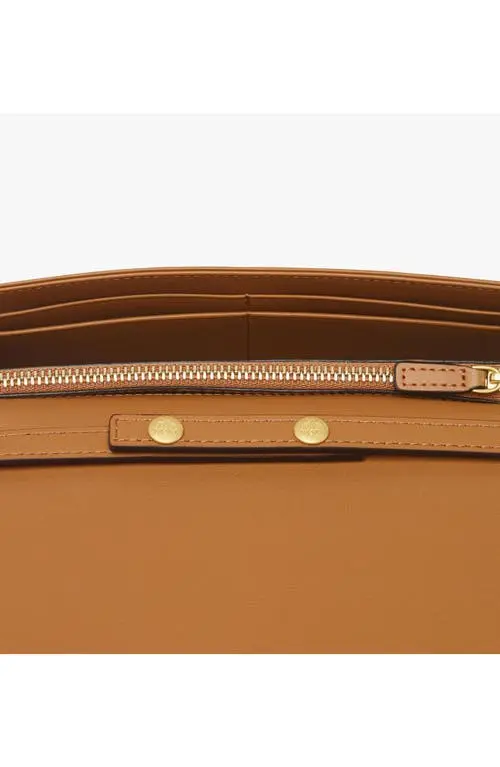 Mcm Large Pina Crossbody Wallet In Studded Visetos