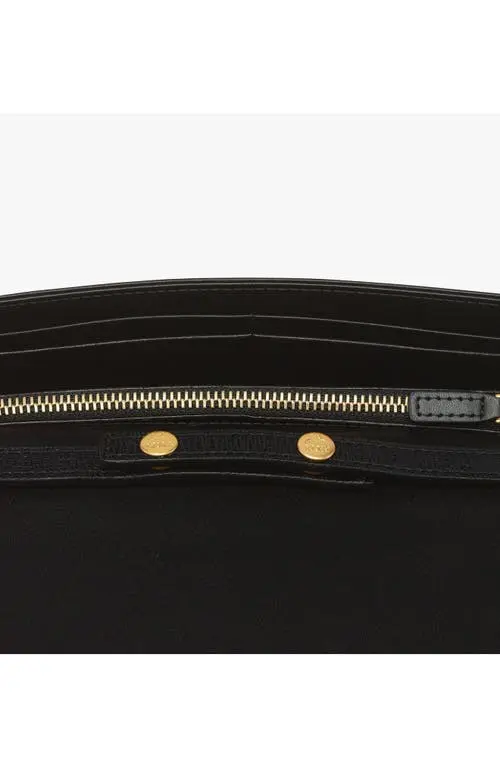 Mcm Large Pina Crossbody Wallet In Studded Calfskin