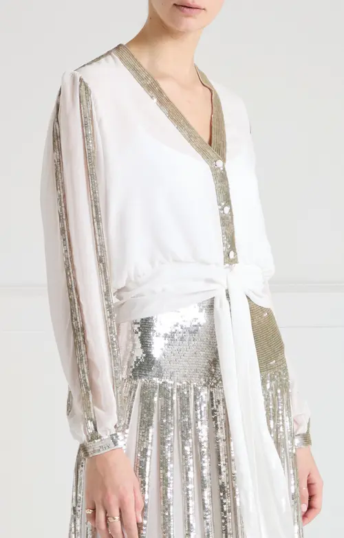 TEMPERLEY LONDON Filigree Blouse