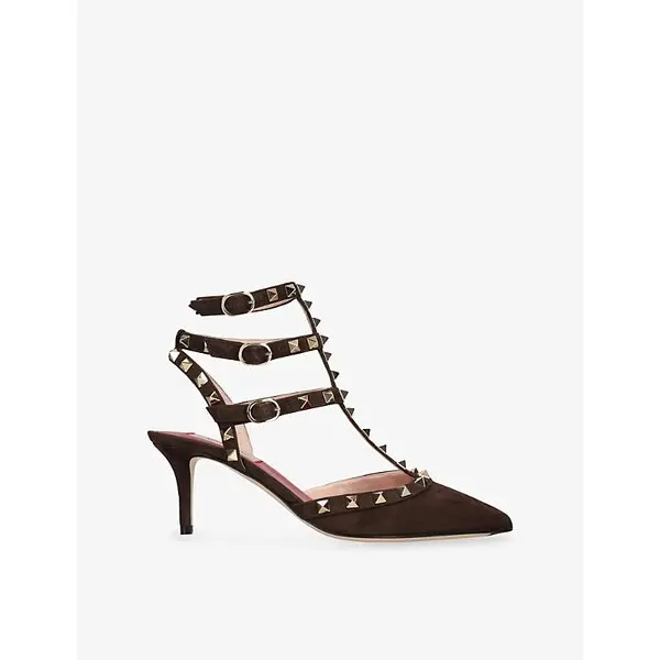 Valentino Garavani Rockstud Suede Courts