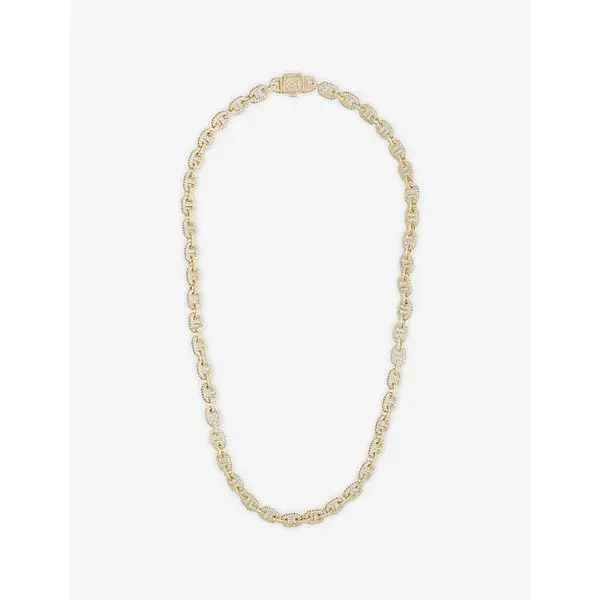 GLD Valentina Iced 18ct Plated Chain - Gold