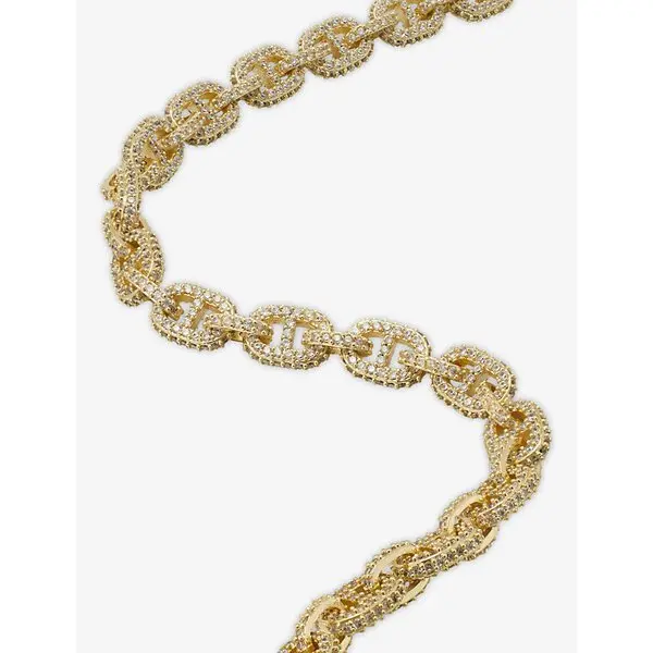 GLD Valentina Iced 18ct Plated Chain