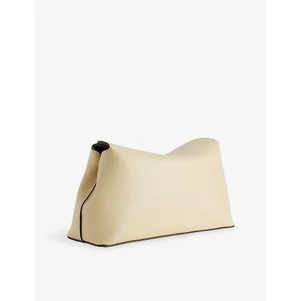 TOTEME Mini T-lock Clutch Bag - Champagne