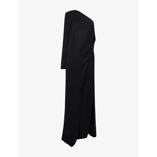 Camilla And Marc Asymmetric Wool Maxi Dress