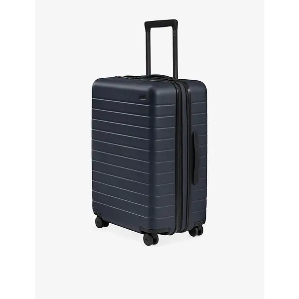 AWAY The Medium Flex Expandable Suitcase - Navy