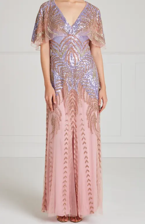 TEMPERLEY LONDON Solis Gown - Lavender