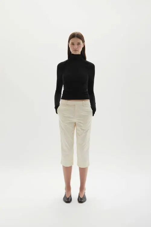 JOAEN Sara Capri Pants - Chalk