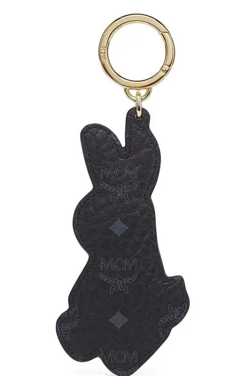 Mcm Aren Rabbit 2d Charm In Visetos