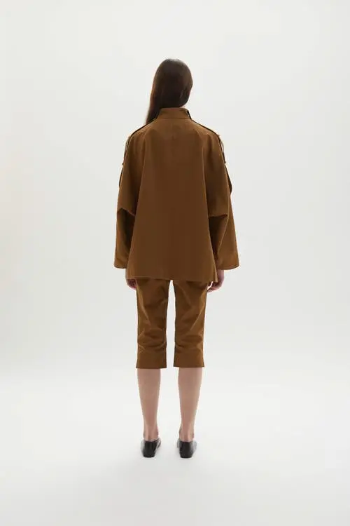 JOAEN Sara Trench Jacket - Olive