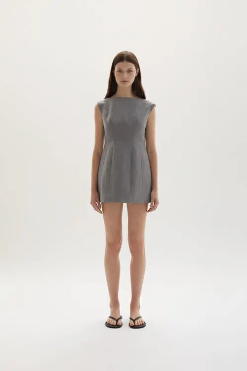 JOAEN Kelli Mini Dress - Grey