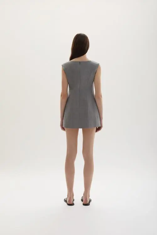 JOAEN Kelli Mini Dress - Grey