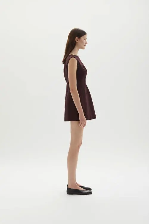 JOAEN Kelli Mini Dress - Plum