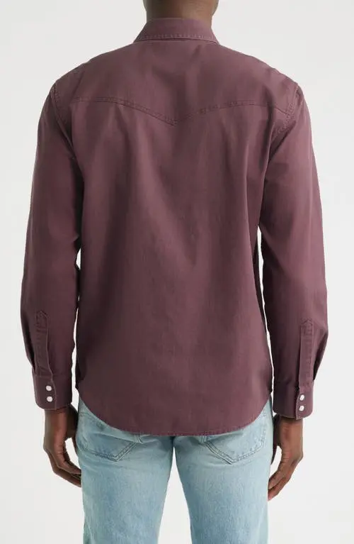 Pendleton Dillon Cotton Twill Snap-up Western Shirt