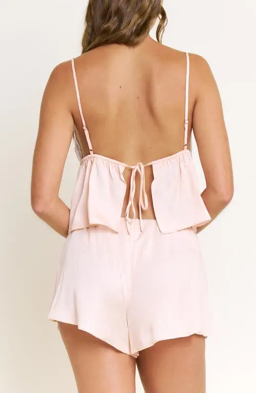 Honeydew Intimates Dusk To Down Tie Dye Cami Shortie Pajamas - Shell Pink