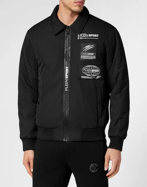 PLEIN SPORT Nylon Bomber Global Express Edition