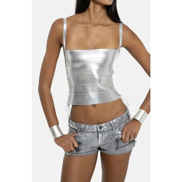 JADED LONDON Bandage Corset Top