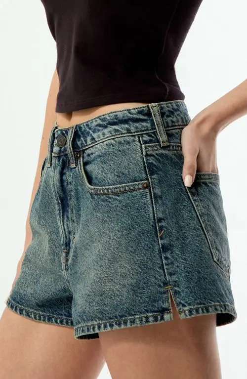 PACSUN Ivy High Rise Denim Shorts