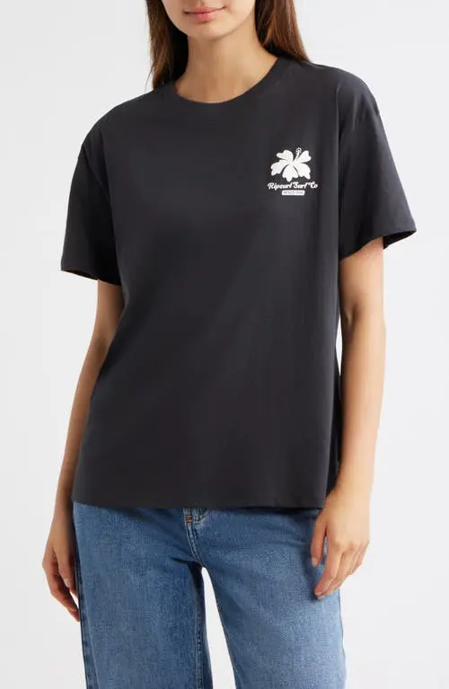 Rip Curl Topanga Canyon Graphic T-shirt - Washed Black