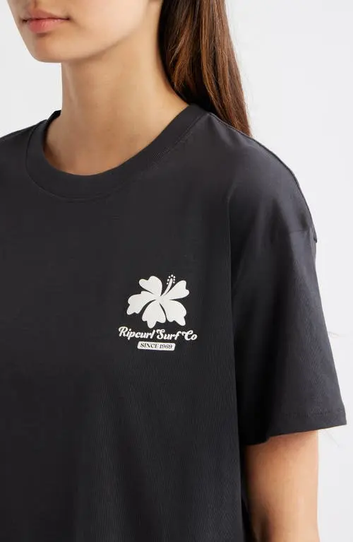 Rip Curl Topanga Canyon Graphic T-shirt - Washed Black
