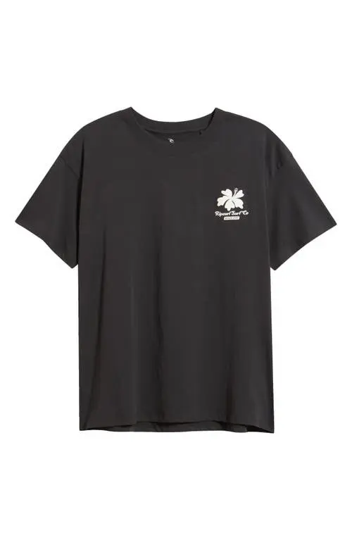 Rip Curl Topanga Canyon Graphic T-shirt - Washed Black