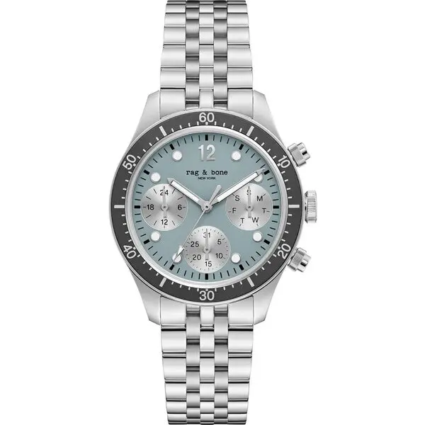 Rag & Bone Greer Multifunction Bracelet Watch - Silver-tone