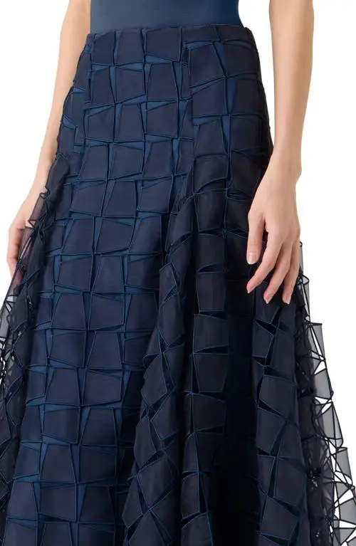 Akris Trapezoid Organza Skirt