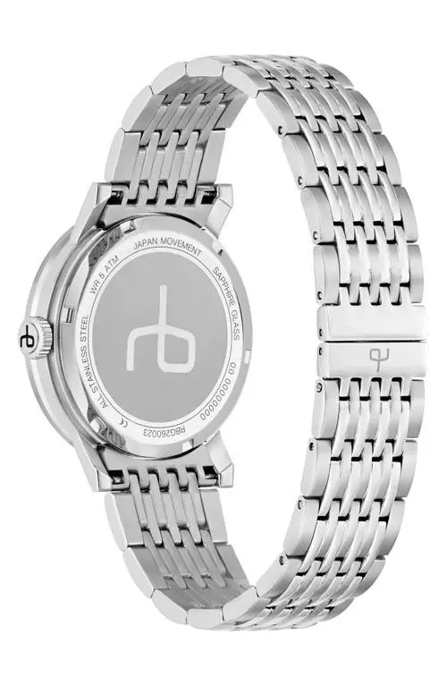 Rag & Bone Reign Bracelet Watch - Silver-tone/blue
