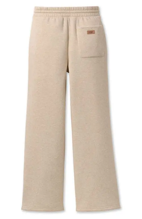 UGG Classic Straight Leg Pants With Drawstring Waist - Sand Heather