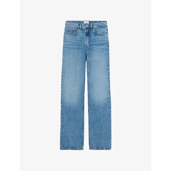Claudie Pierlot Straight-leg Denim Jeans