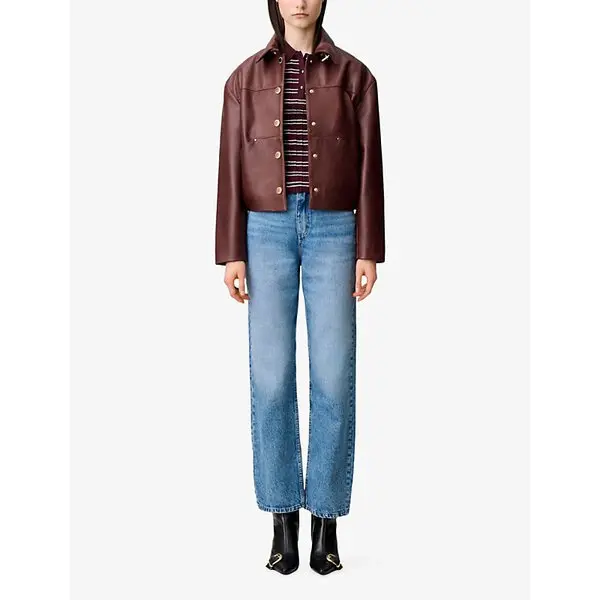 Claudie Pierlot Straight-leg Denim Jeans