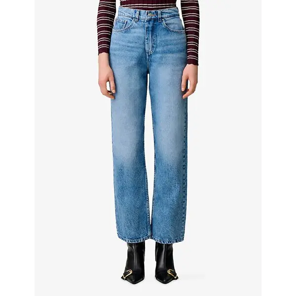 Claudie Pierlot Straight-leg Denim Jeans