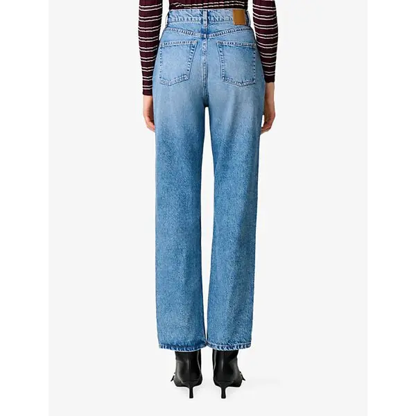 Claudie Pierlot Straight-leg Denim Jeans