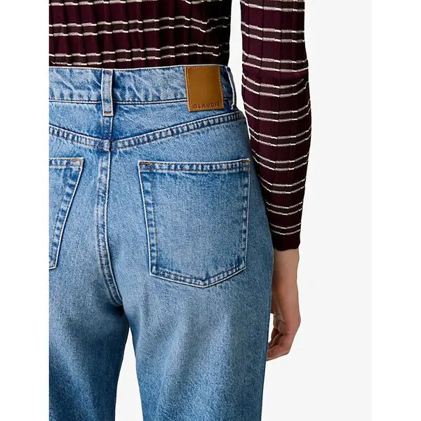 Claudie Pierlot Straight-leg Denim Jeans