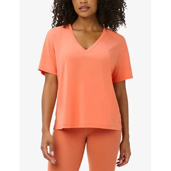 Sweaty Betty Soft Flow Studio V-neck T-shirt