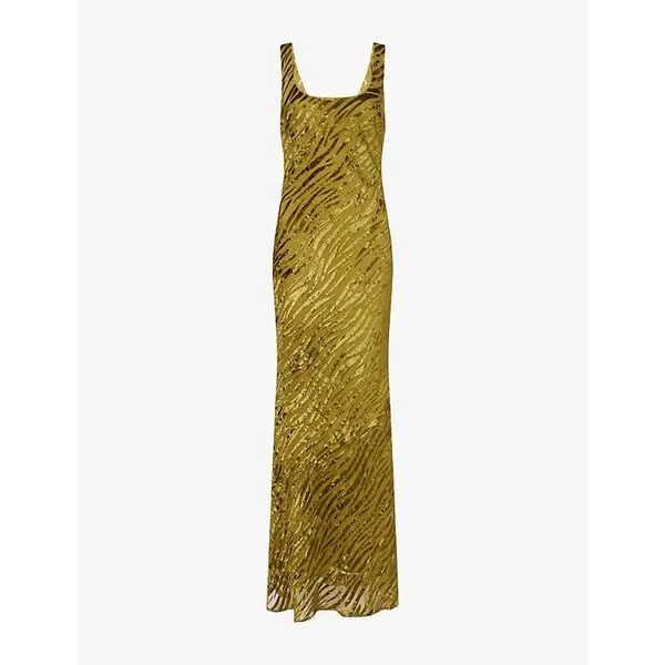 PRETTY LAVISH Kendall Sleeveless Woven Maxi Dress