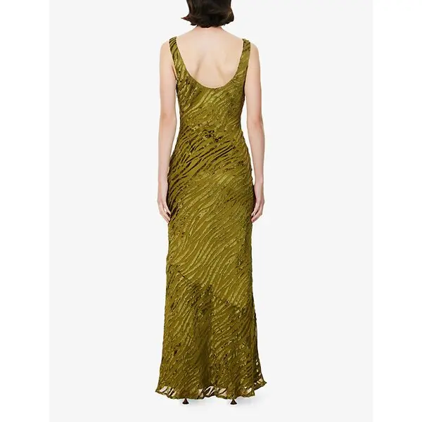 PRETTY LAVISH Kendall Sleeveless Woven Maxi Dress