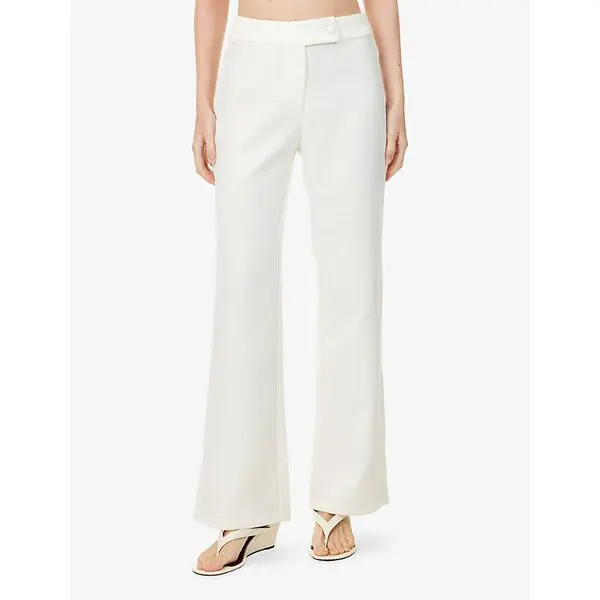 PRETTY LAVISH Verona Straight-leg Tweed Trousers