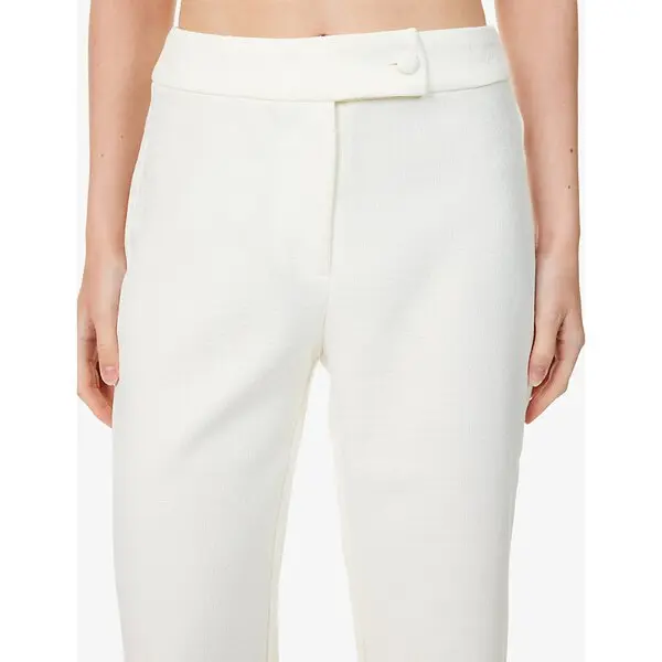 PRETTY LAVISH Verona Straight-leg Tweed Trousers