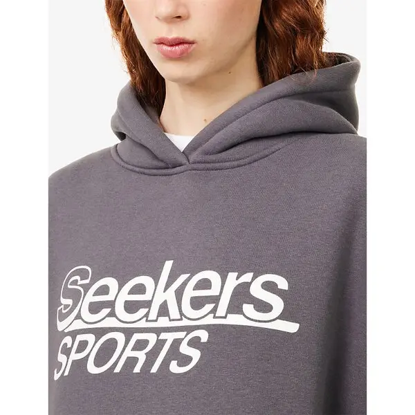 SISTERS & SEEKERS Seekers Sports Cotton-jersey Hoody