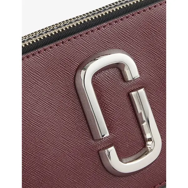 Marc Jacobs Snapshot Interchangeable-strap Leather Shoulder Bag