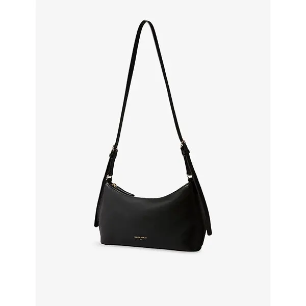 Claudie Pierlot Soft Leather Shoulder Bag - Black