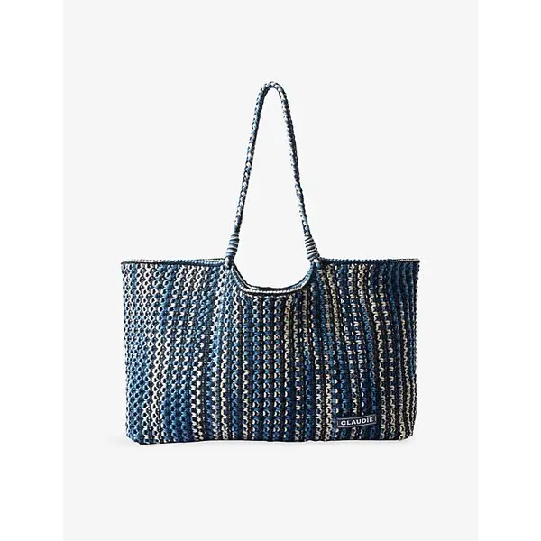 Claudie Pierlot Woven Tote Bag