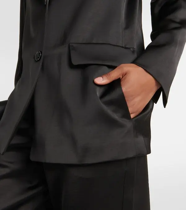 Max Mara Bernini Satin Blazer