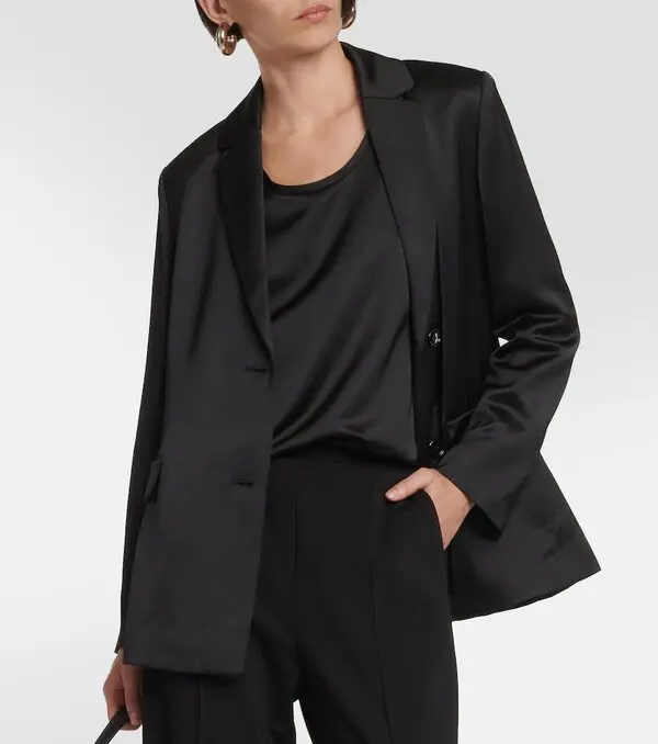 Max Mara Bernini Satin Blazer
