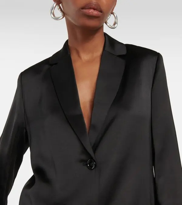 Max Mara Bernini Satin Blazer