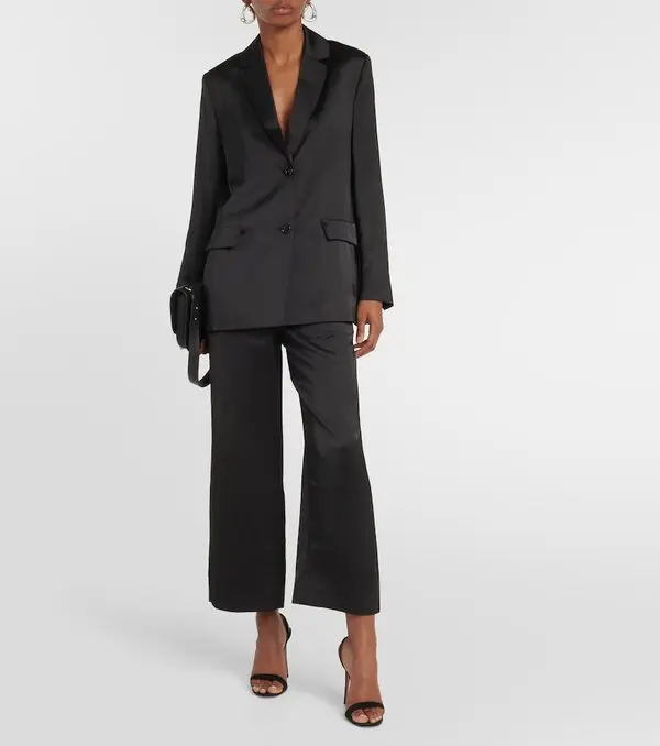 Max Mara Bernini Satin Blazer