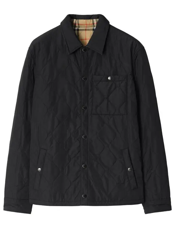 Burberry Reversible Quilted Nylon Overshirt