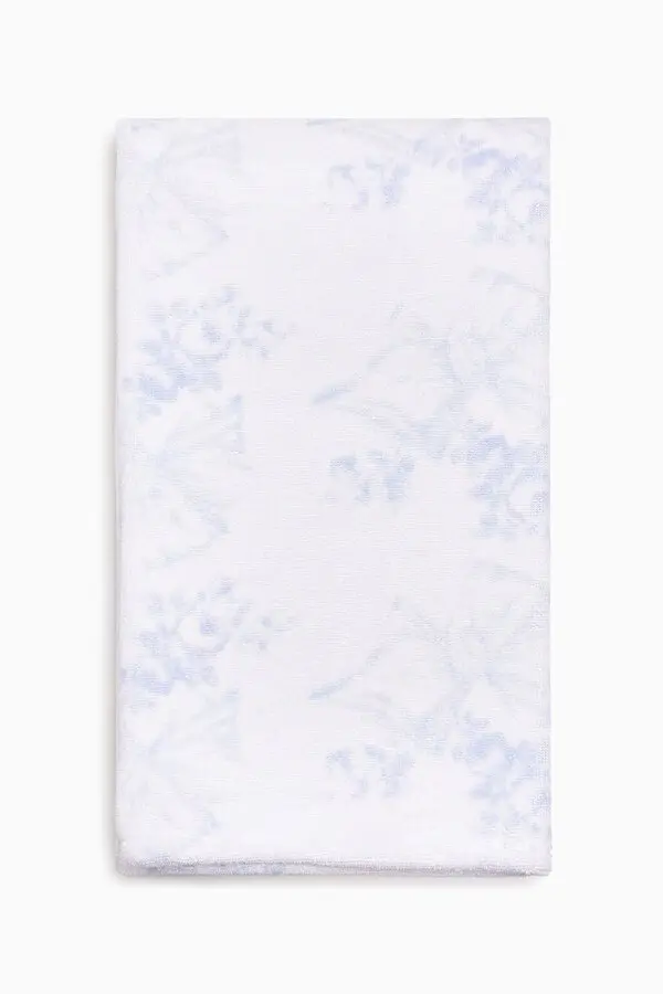 LoveShackFancy Cotton Bath Towel - Blue Cloud